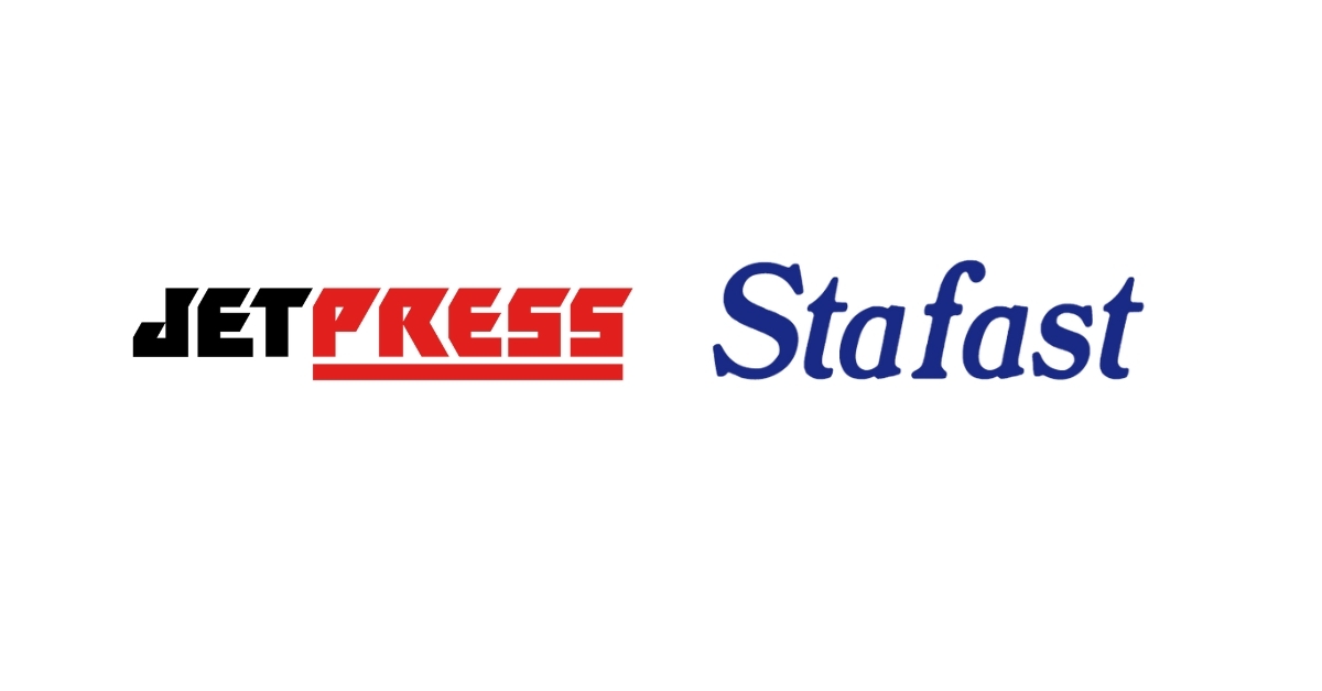 JET PRESS Becomes UK & Ireland Distributor for Stafast